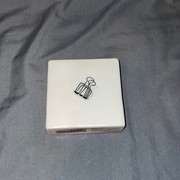 Rae Dunn | Office | Rae Dunn Paper Weight Office Decor Paper Clip ...